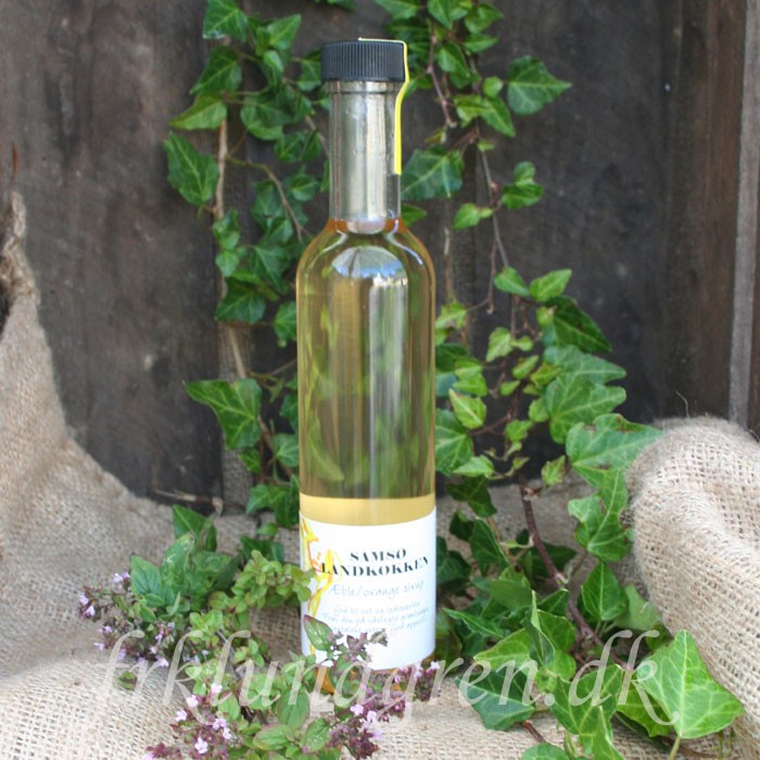 Lækker lavendelsirup fra Samsø Landkøkken.